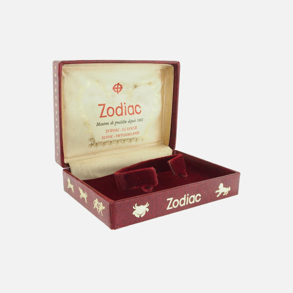 1950s - 1960s Zodiac Vintage Watch Box - Vintage Watch Leader